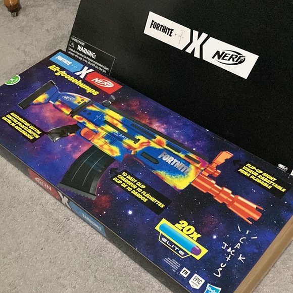 Other | Travis Scott Argoosebumps Nerf Gun | Poshmark